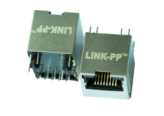 Connecteur vertical LPJD0101BENL de RV1-1200G72A POE RJ45 avec le transformateur