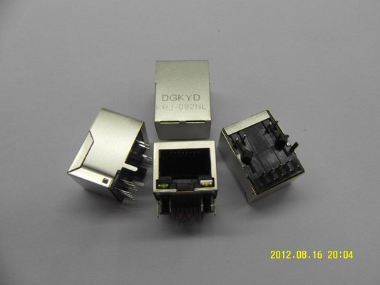 Integrated 100M 1 * 1 Tab Down Transformer 1 Port RJ-45 connector