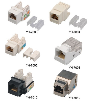 Rj45 Cat5e/CAT6 самонаводят Keystone Jack сети для локальных сетей или телефона