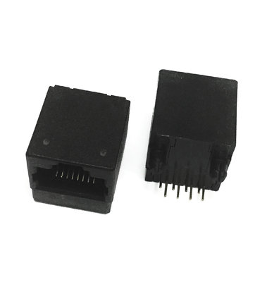 8P8C вертикальная плата-вниз RJ45 определяет PCB Jack порта