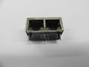 10 разъем PCB порта RJ45 камеры 2 интернета Pin с платой трансформатора вниз