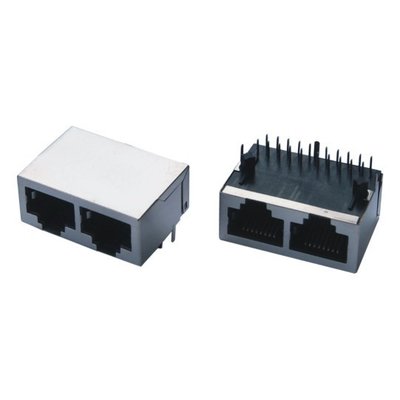 Il porto RJ45 di IEEE 1000BASE 2 ha integrato l'entrata del lato del connettore il RJ45 10P8C