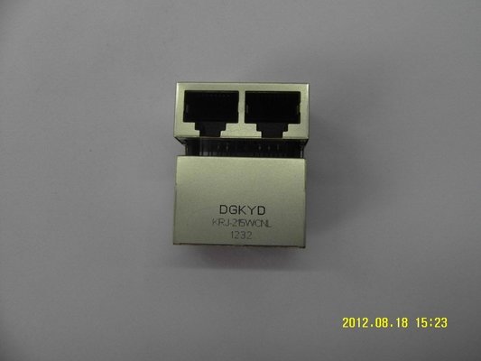 8P8C 2 разъем порта RJ45 Jack