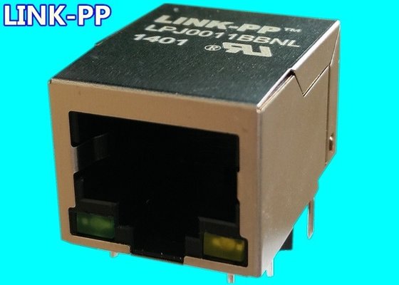 1 x 1 порт RJ45 модульный Jack, разъем LPJ0011BBNL 100Base RJ 45 модульный