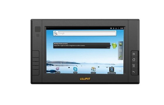 Компьютер Маунта панели IP64 Bluetooth GPS промышленный, ПК экрана касания RJ45 врезанный