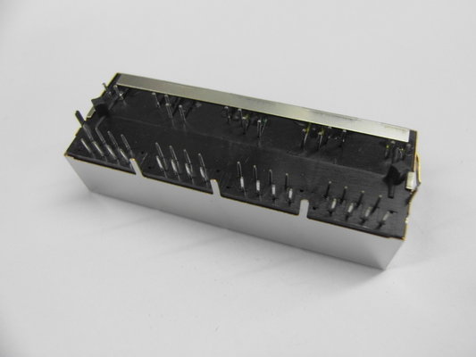 Pcb 8P8C порта 4-Port RJ45 разъема IEEE 802,3 Multi женский Mountable