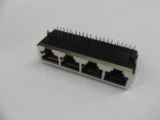 jacks Rohs 10/100/1000Base-Tx 1 x 4-Port RJ45 модульные уступчивое