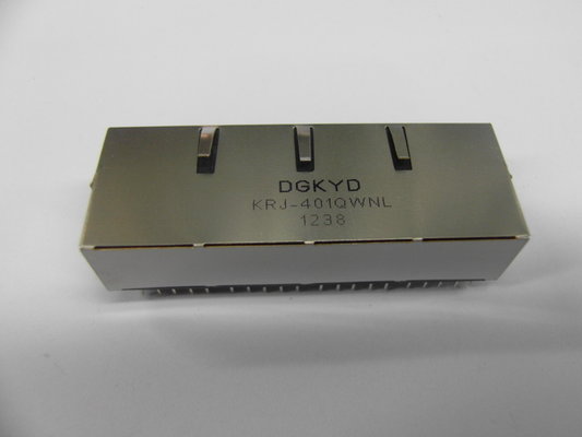 эпицентр деятельности 4-Port RJ 45 USB 1000M/с четырмя отверстиями разъем RJ45 с Magnetics