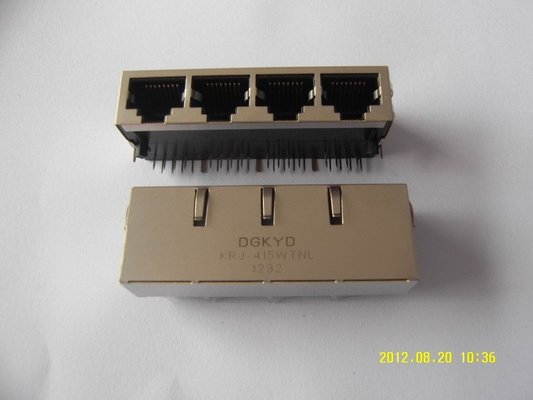 8 модуль Pin 4-Port RJ45 Jack