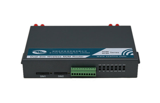 WiFi 3G / 4G 4 LAN RJ45 Ethernet Industrial Grade Wireless Router