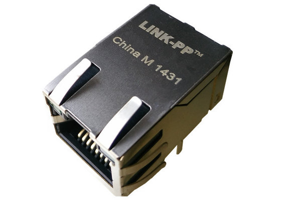 Разъем локальных сетей Rj45 гигабита HFJT1-E1G16-L12RL 10p10c к UMS Wienet переключает