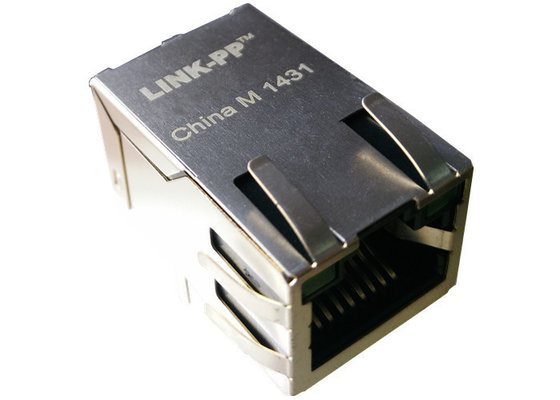 Разъем локальных сетей Rj45 гигабита HFJT1-E1G16-L11RL 10p10c к UMS Wienet переключает
