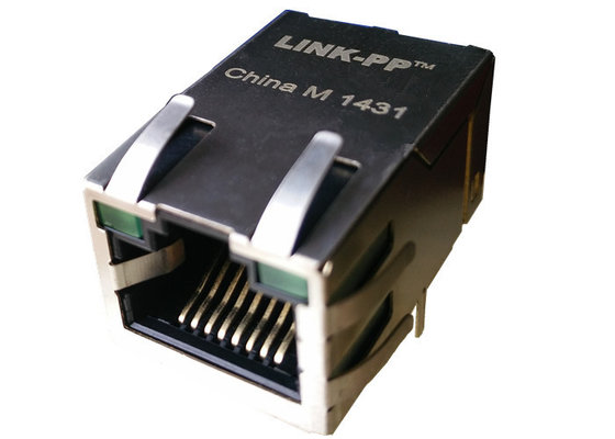 Разъем локальных сетей Rj45 гигабита HFJT1-1G46-L12RL10p10c к переключателю UMS Wienet