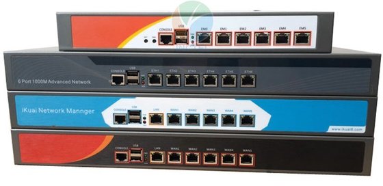 Управление IN-NC6 сердечника 1037U Fow прибора брандмауэра VPN Openwrt двойное