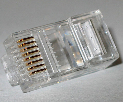разъем штыря rj45 cat5e 8