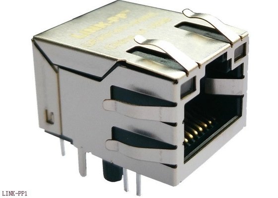 Le connecteur Rj45 dactylographie à C-1605752-1 10/100Base-T LPJ16251A28NL l'Ethernet rapide