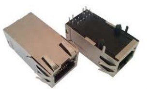 JACK RJ45 G1184-B4241-A одиночной сети порта 1000Base модульный с трансформатором Magnetics на CAT 5 & 6