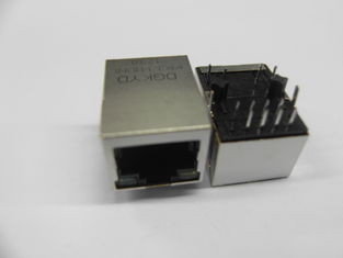 Rj45 Lan Jack, плата 1x1 вниз интегрировал фильтр RJ45 снаружи водить для 10/100BASE-TX, RJ45 с трансформатором