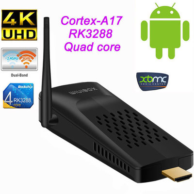 RK3288 коробки TV андроида Lan TV Strick RJ45 XBMC 4K донгл ПК умной миниый с Bluetooth, Wifi