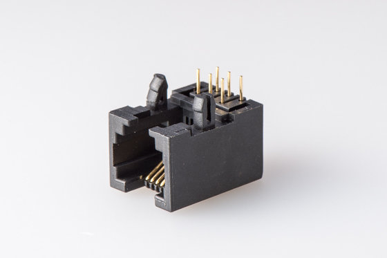 6P6C/6P4C/6P2C/90 сеть женщины порта степени RJ45 Jack польностью пластичная одиночная