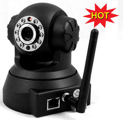 Interni telecamere di sorveglianza IP Wireless P/T supporto IR-cut, Motion Detect, Audio parlando
