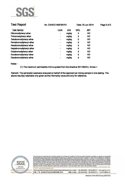 Porcellana Keyouda Electronic Technology Co.,ltd Certificazioni