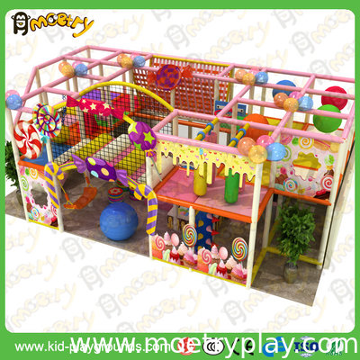 CE standard metal playground equipment soft playground  for Supermarket and  family park