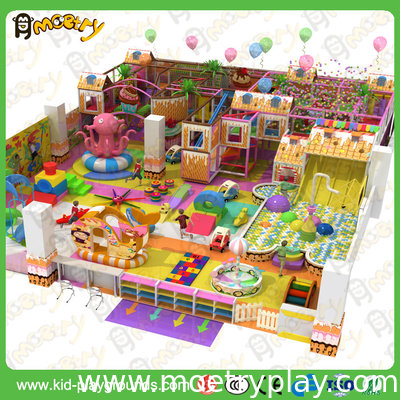 Candy Theme Indoor Playground Equipment For Recreational Large Children Commercial Park