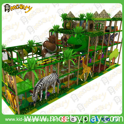 100% Safety KFC Kids Residential Indoor Playground Equipment Day Care Centre Indoor Jungle Gym , Indoor Preschool Playgr