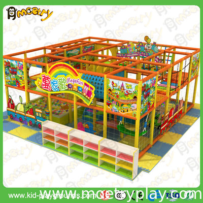 Educational Attractive Soft Play Kids Indoor Playground Indoor Maze Game with gun shooting game