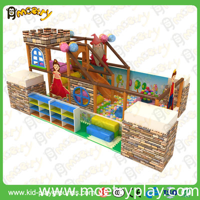 Galvanized Pipe Children Commercial Indoor Exercise Playground Equipment  soft playhouse infant toddler