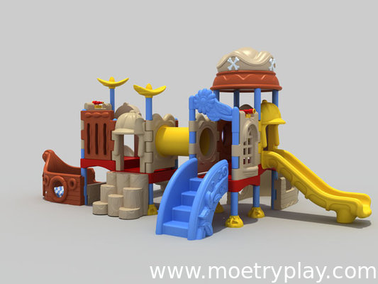 High Quality Popular Kids Plastic Indoor Outdoor Playground Slide for Kindergarten