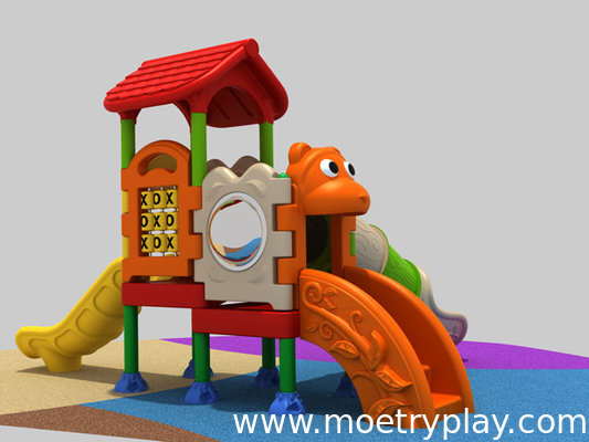 Cartoon Style Kids Plastic Playhouse, Cheap Outdoor Children Playhouse