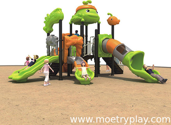 Factory Price Kids Outdoor Playground Items Used Outdoor Playground Equipment for Children Plastic Slide Outdoor