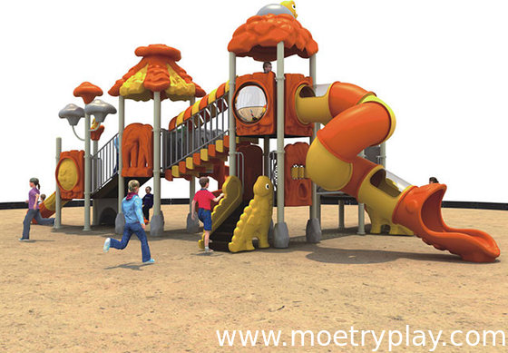 Moetry Kindergarten Tube Slide Amusement Park Games Plastic Kids Play Ground Children