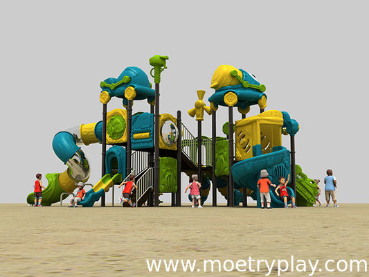 Amusement Park Toys Large Children Plastic Slides Kids Outdoor Playground