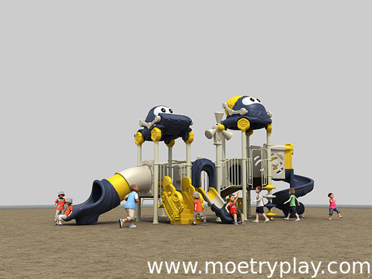 Amusement Park Toys Large Children Plastic Slides Kids Outdoor Playground