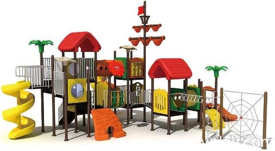 Hot Sale New Products Villa Series Amusement Park Plastic Outdoor Playground