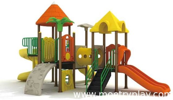 Hot Sale New Products Villa Series Amusement Park Plastic Outdoor Playground