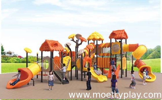 Hot Sale New Products Villa Series Amusement Park Plastic Outdoor Playground