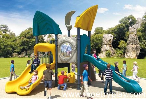 Outdoor Sliding Toy Entertainment Equipment Children Play Game Toys Plastic Slide for Kids