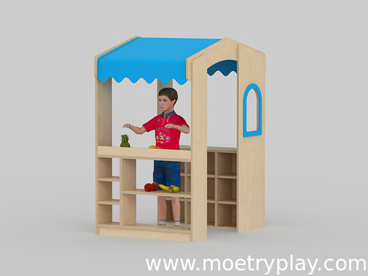 Customize Modern Preschool Furniture , Wooden Furniture For Preschool Classrooms