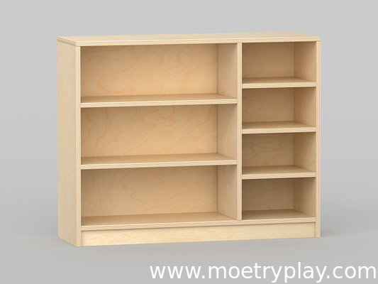 Preschool Interior Design Kids Wooden Classroom Furniture Kindergarten Cabinet for Sale