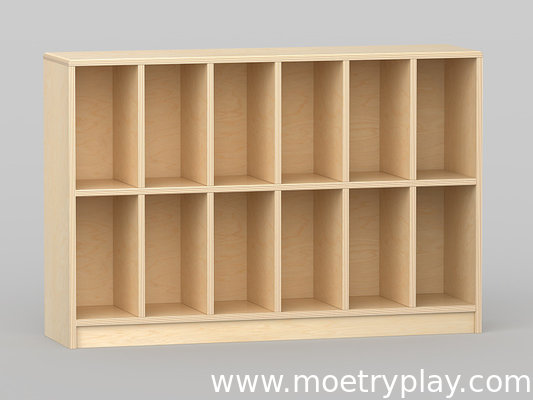 Preschool Interior Design Kids Wooden Classroom Furniture Kindergarten Cabinet for Sale