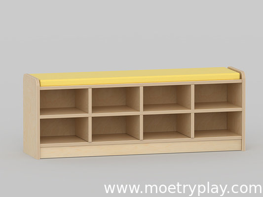 Classroom Furniture for Kindergarten Wooden Cabinet Preschool Furniture Set Kids School Furniture