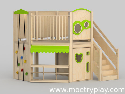 Day Care Center Kids Activity Room Play House Furniture Kindergarten Wooden Sets