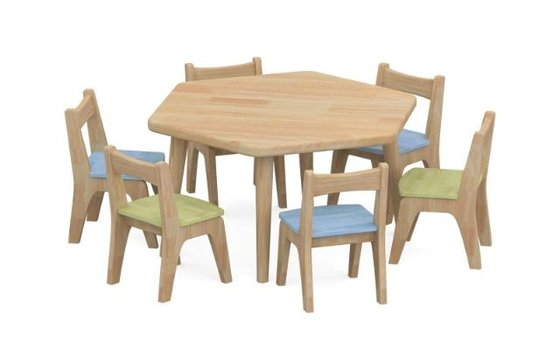 High Quality Kindergarten Study Table Furniture Free Daycare Furniture