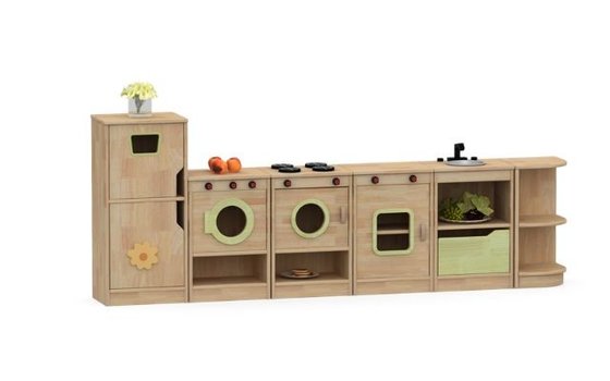 Kindergarten Furniture Kid Role Play Furniture Kids Kitchen for Nursery School