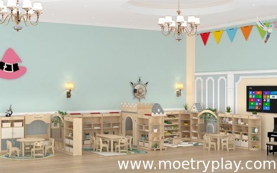 Used Kindergarten Furniture Daycare Centre Furniture for Children Wooden Children Furniture