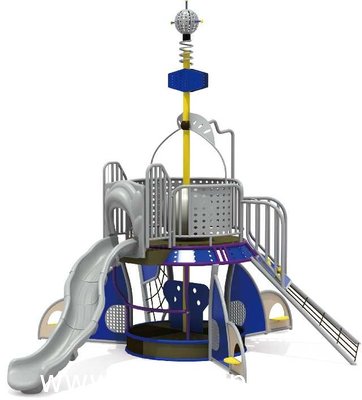 Plastic Slide Kids Toy Air Plane Equipment Outdoor Children Playground